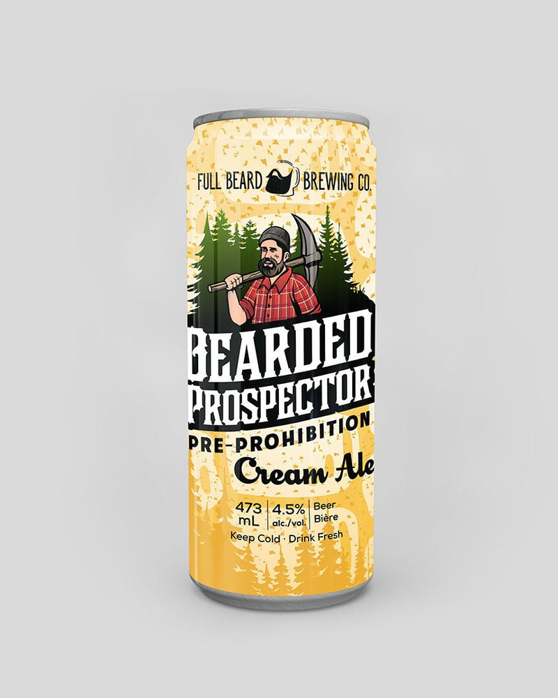 The Bearded Prospector - Pre-Prohibition Pilsner- 4.5%alc/vol – Full ...